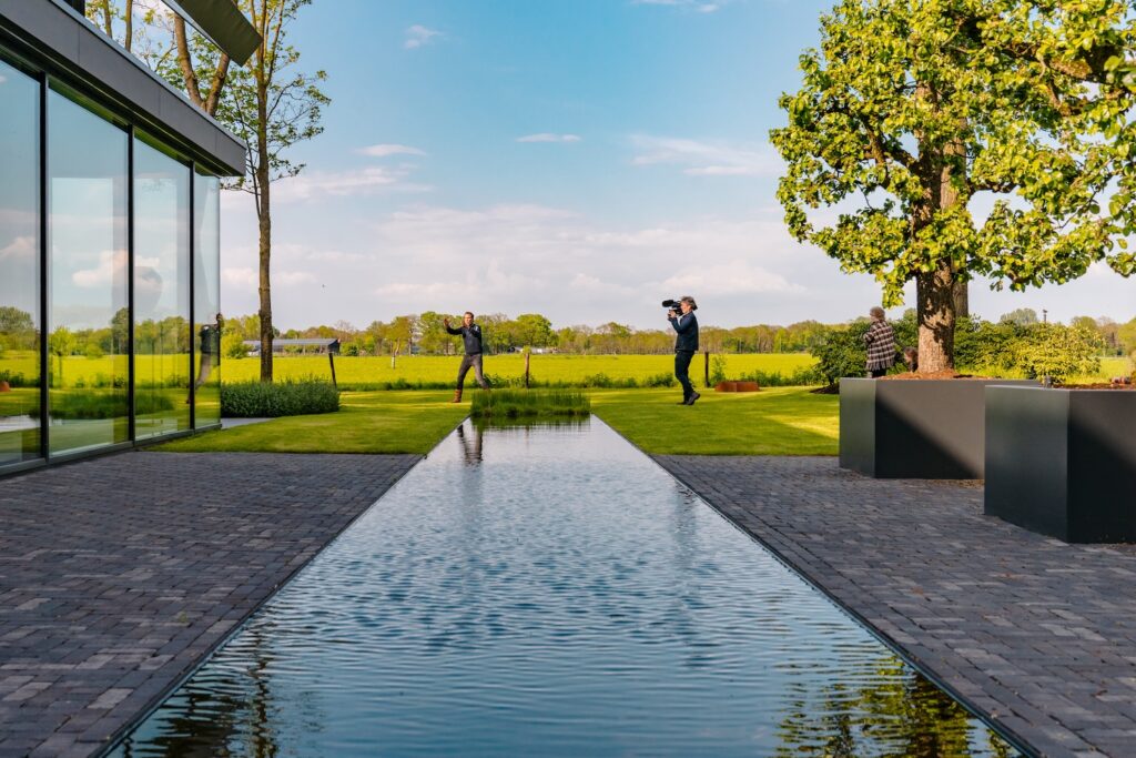 Moderne tuin op de Veluwe - BURO Buiten